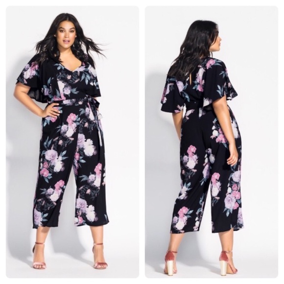 City Chic | Pants & Jumpsuits | City Chic Trendy Plus Size Garden ...